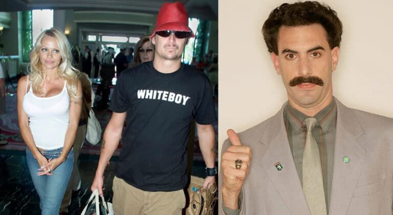 Pamela Anderson Says Kid Rock Was Great Father but ‘Borat’ Broke Them ...