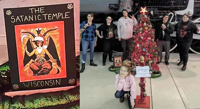 Wisconsin Museum Features 'Satanic Tree' at Christmas Festival ...