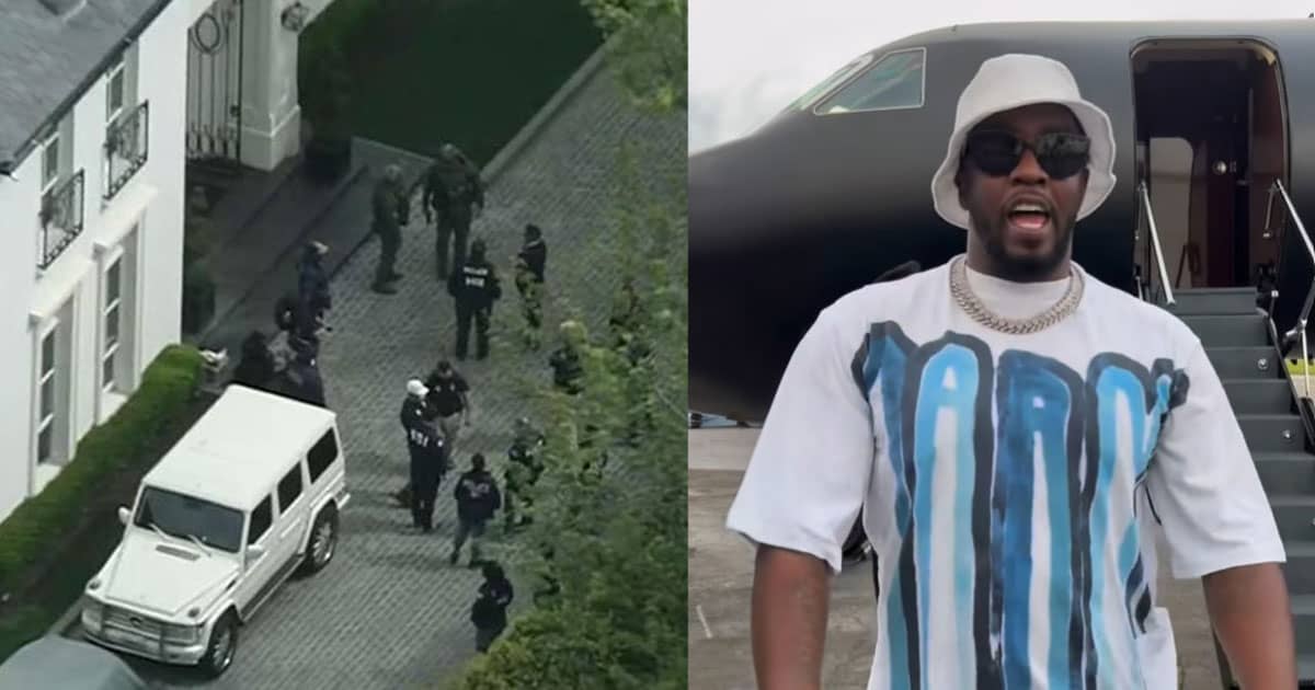 Rapper 'Diddy' Flees US on Private Jet as Homes Raided, Neighbor Says ...