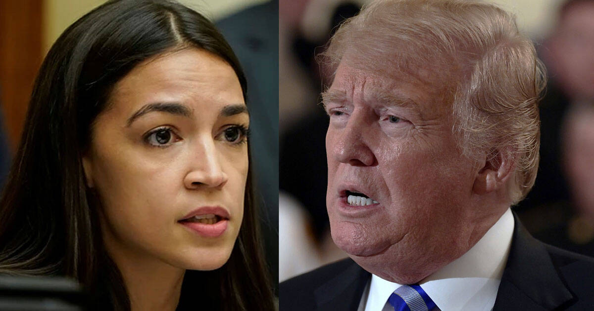 AOC Panics Trump Will Throw Her in Jail: 'He's Out of His Mind!' - Slay ...