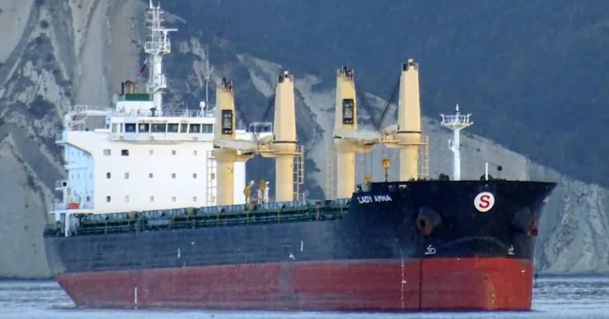 Russian Ship Loaded with Explosives Dubbed 'Floating Megabomb' Docks in ...