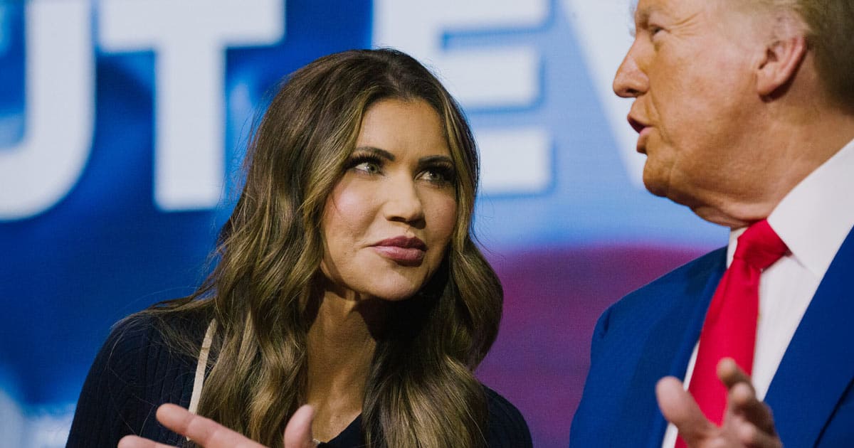 DHS Chief Noem Says She Wants Trump to 'Get Rid of FEMA the Way It Exists Today' - Slay News