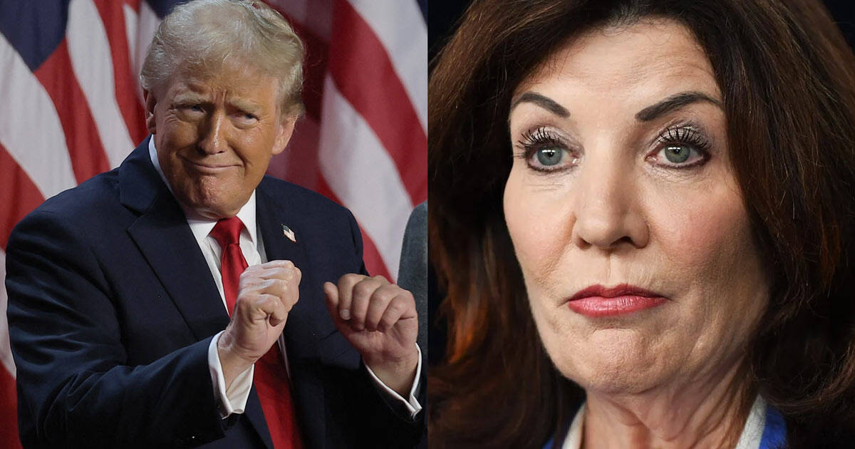 New York Gov Hochul Vows to 'Fight Fire with Fire' in 'War' Over Redistricting in Texas - Slay News