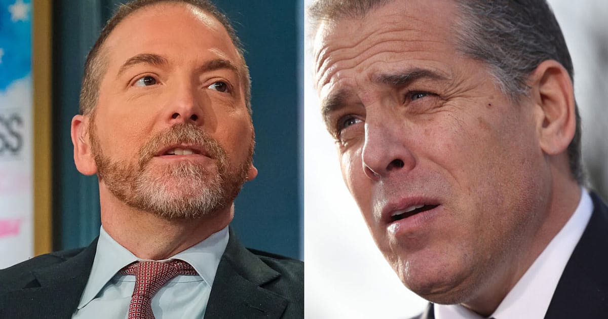 Chuck Todd Slams Hunter Biden for Hurting Democrats with Media 'Spectacle' - Slay News