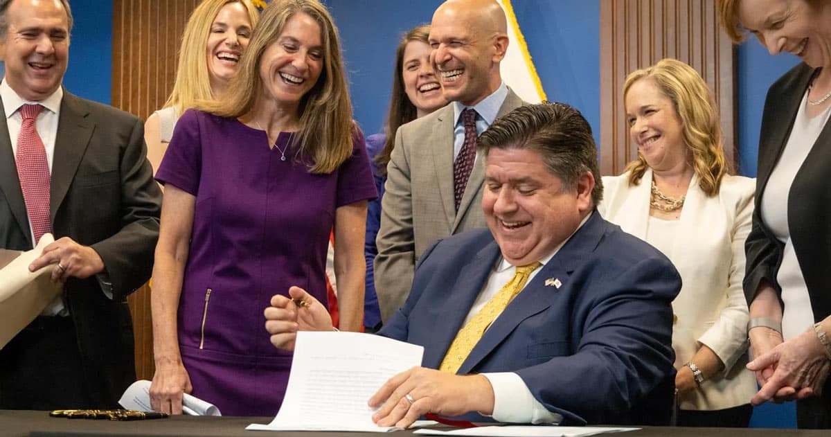Democrat Illinois Governor Signs Law Giving Taxpayer-Funded Benefits to ...