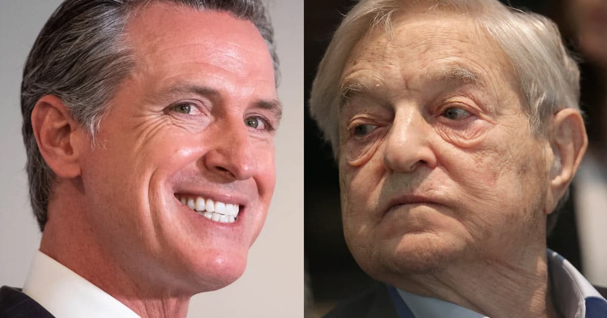 George Soros Pumps $10 Million into Gavin Newsom's Anti-Trump Redistricting Effort in California ...