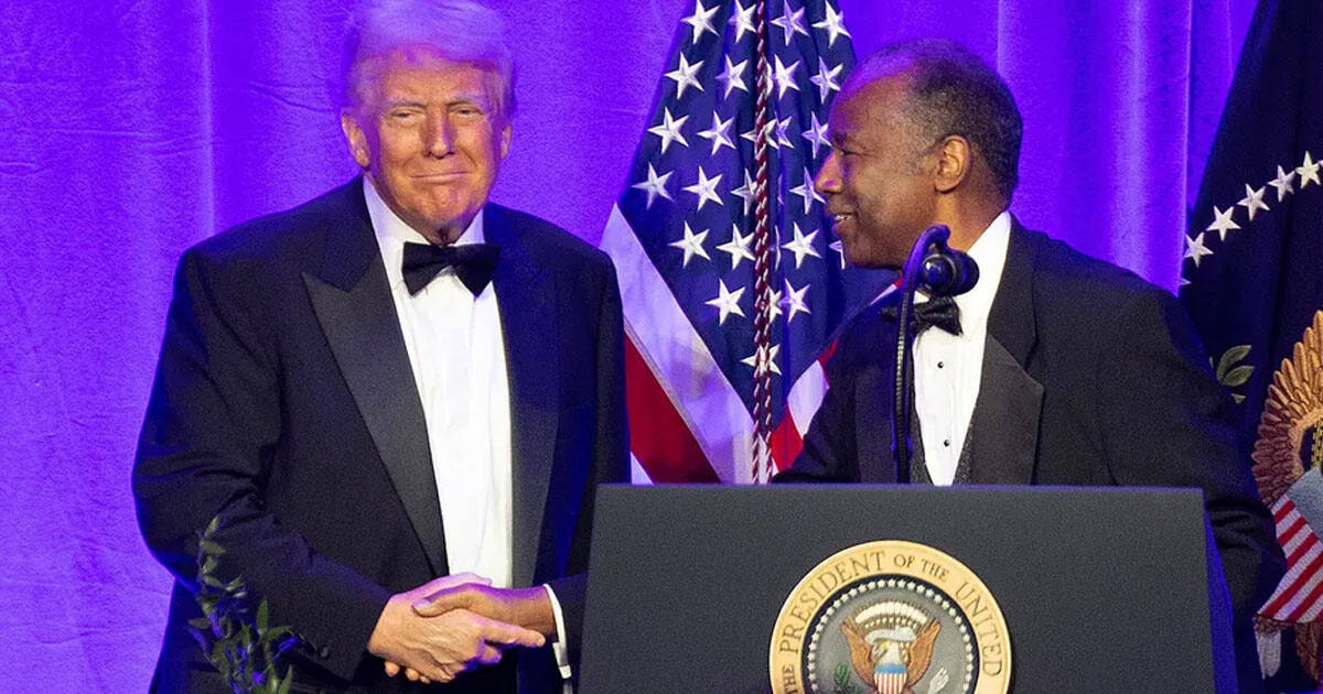 Trump to Award Ben Carson the Presidential Medal of Freedom - Slay News