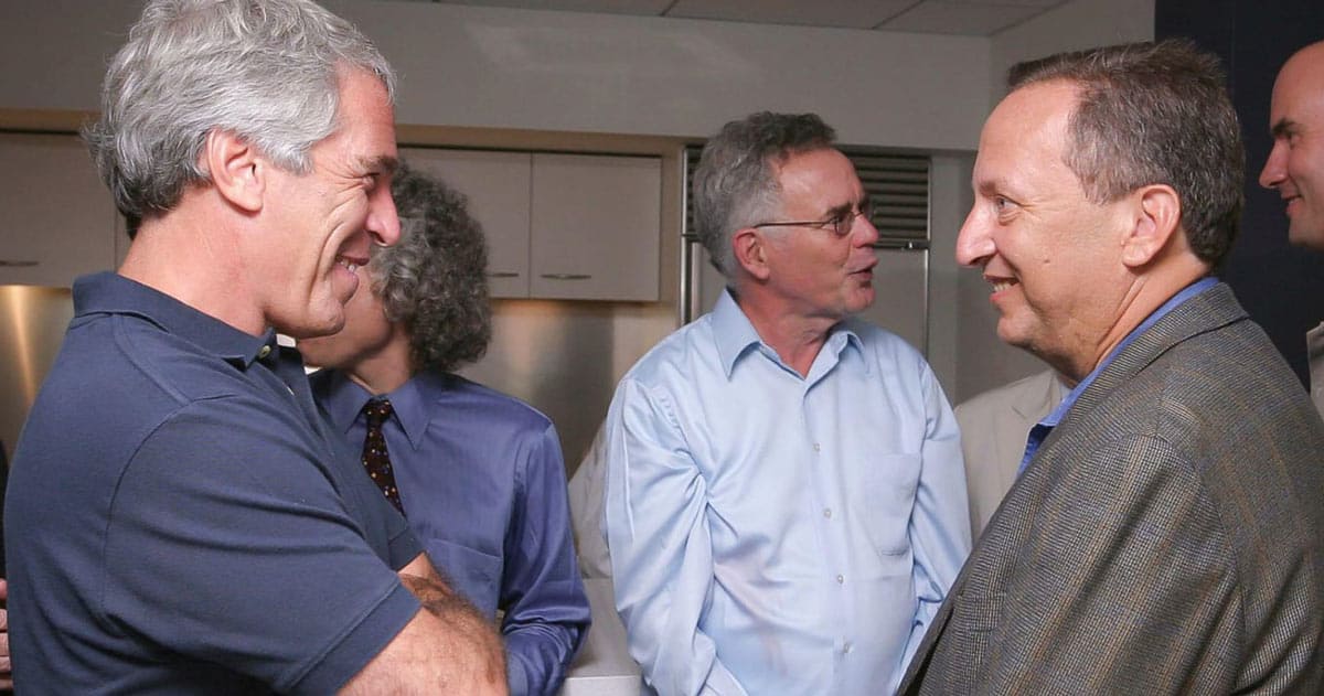 Larry Summers in Hiding as New Epstein Scandal Emerges - Slay News