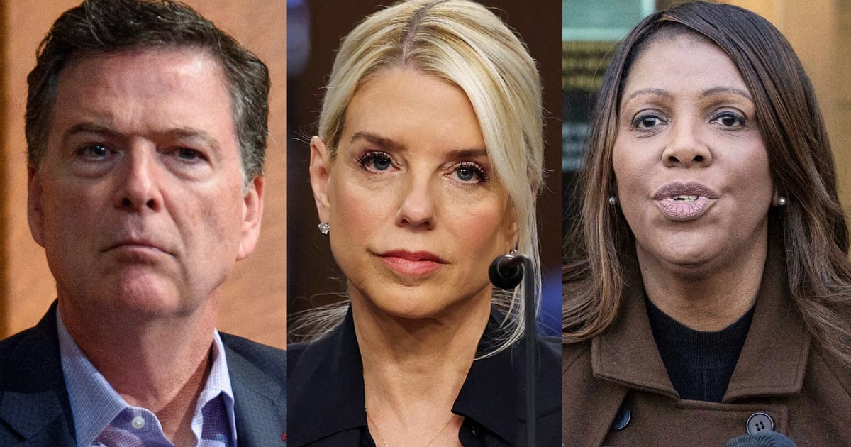 DOJ Moves to Relaunch Cases Against Comey, Letitia James - Slay News